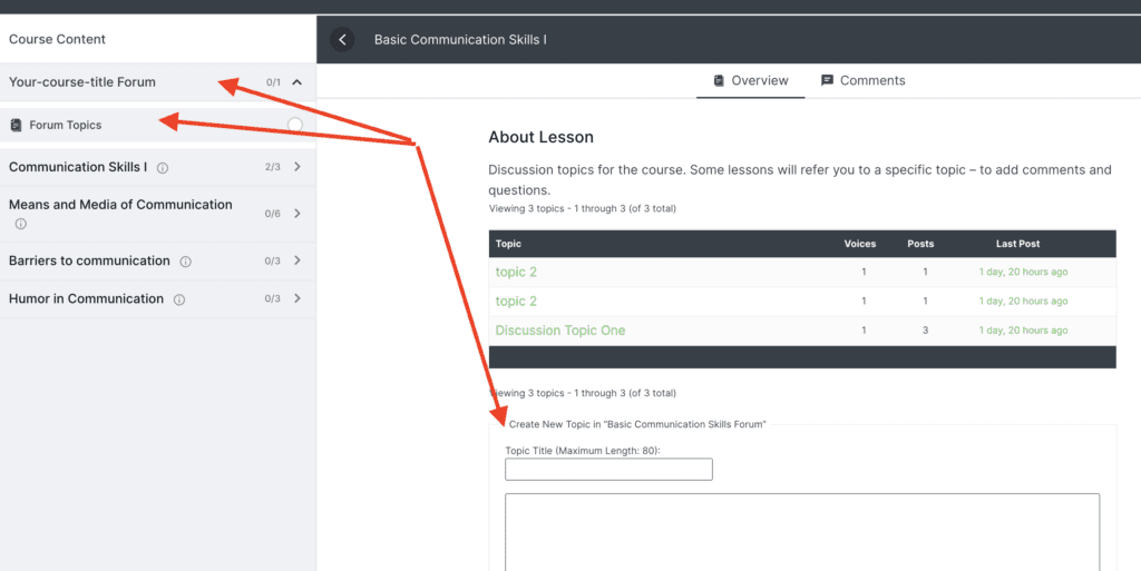 Course Forum - My Courses | TeachersTrading